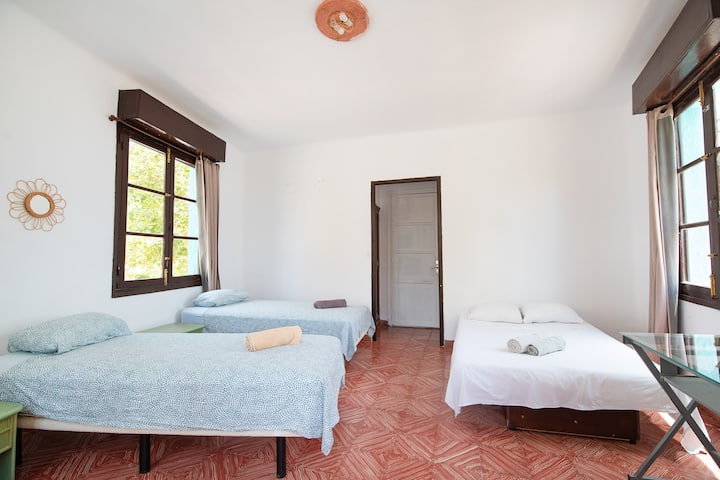 Habitación 4 Pers , Vista Mar, Baño Compartido #7 - Calp