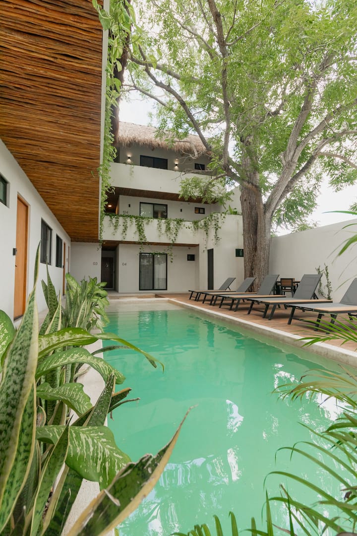 Departamento Nuevo Con Alberca Cerca De La Laguna - Bacalar