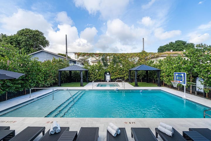 Modern 3-bedroom Apartment With Pool In Miami - Miami