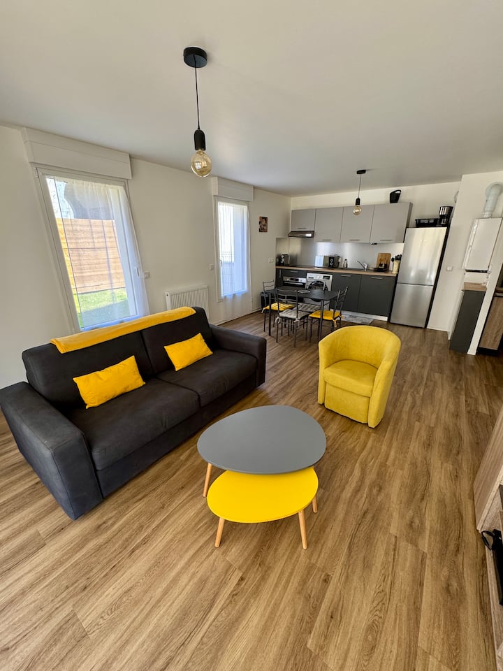 Appartement Neuf Avec Jardin - Proche Mer Et Parc - Plage Luc-sur-Mer