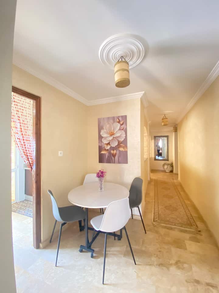 Appartement Calme Et Lumineux - Familiale - Agadir