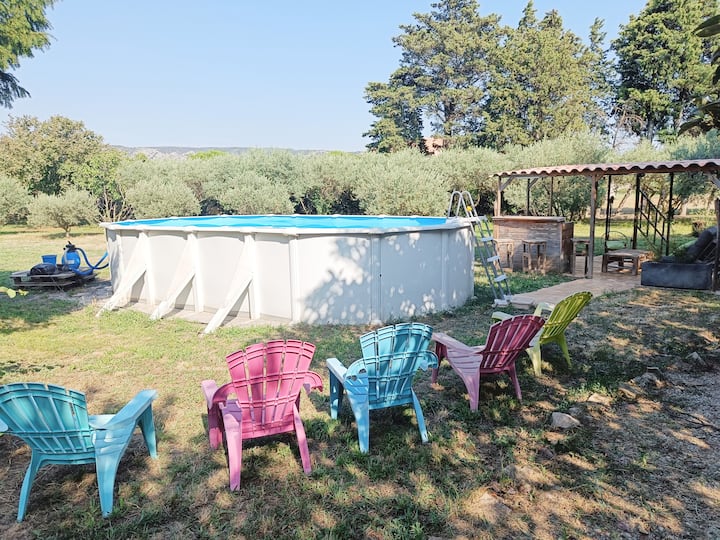 Maison De Campagne Au Pied Du Luberon En Provence - Cheval-Blanc