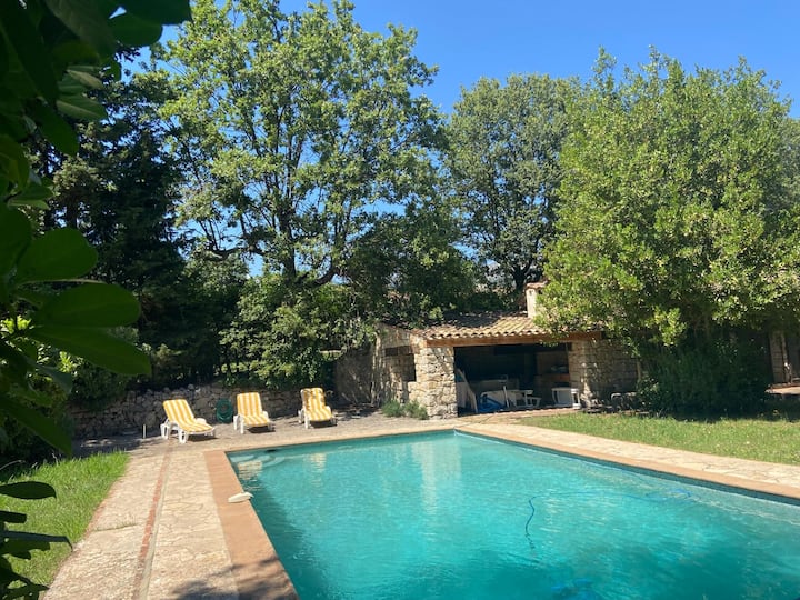 Mas Provençal En Pierres à Cabris - Grasse