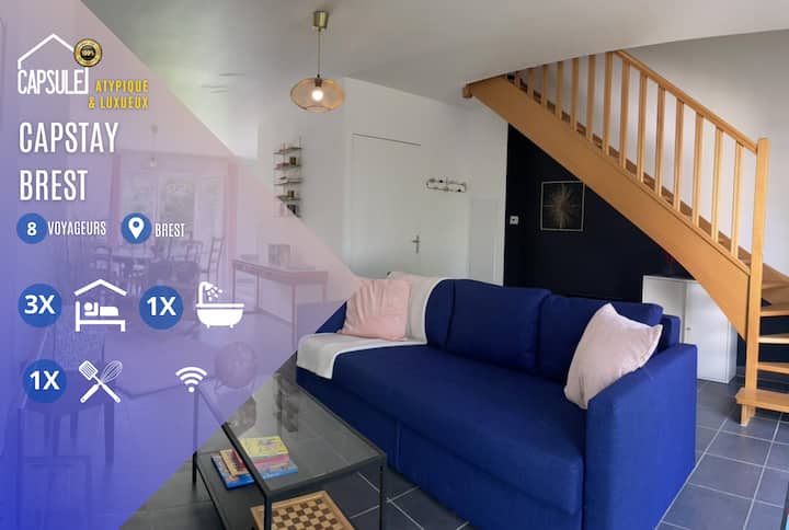 Capstay La Vague - 3 Chambres Brest - Brest