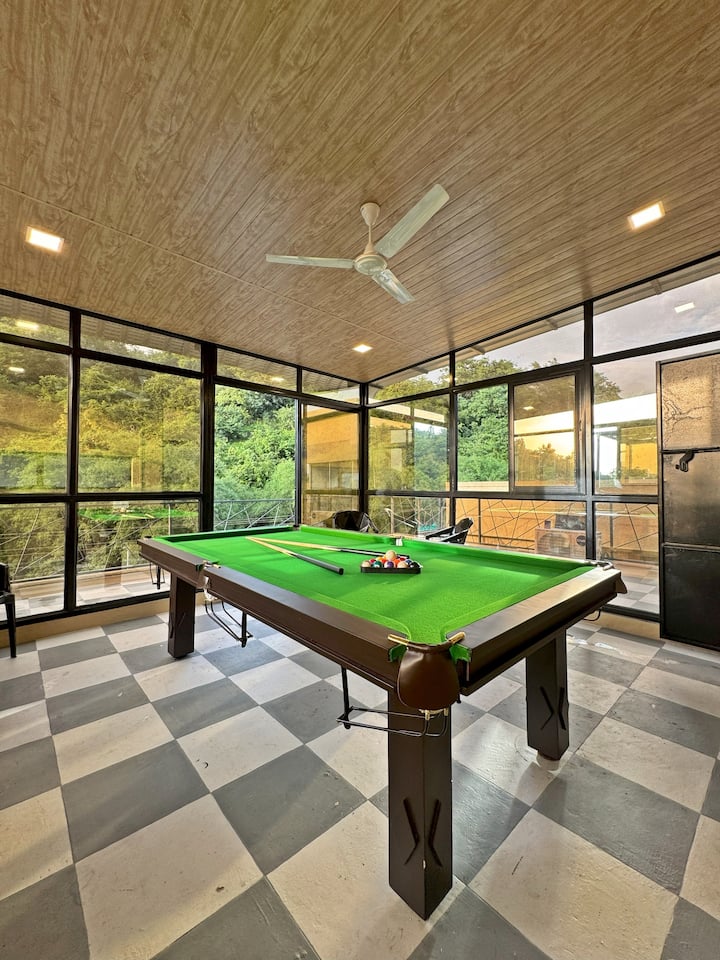 4bhk Hill View Villa W/ Pool Table By Theoutdoorco - Lonavla