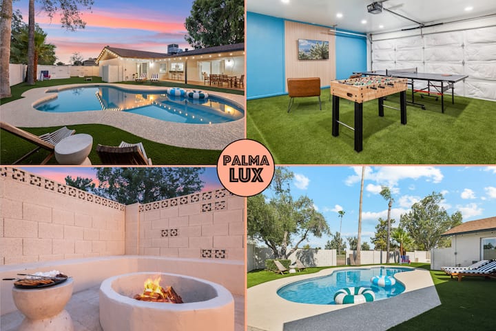 Lux Az Oasis *Pool~fire Pit~games* On Golf Course! - Phoenix