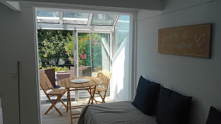 Grand Studio Loft Rdj Calme Absolu - Juan les Pins