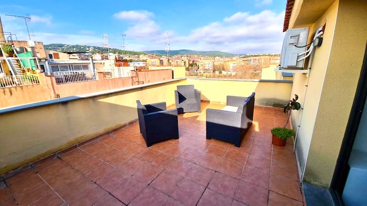 Loft Nuevo Con Terraza, Cocina Y Baño Privado A2 - Mataró