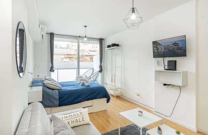 Apt Con Balcon Gym & Pool En Paseo Colon Pax 4 - Buenos Aires