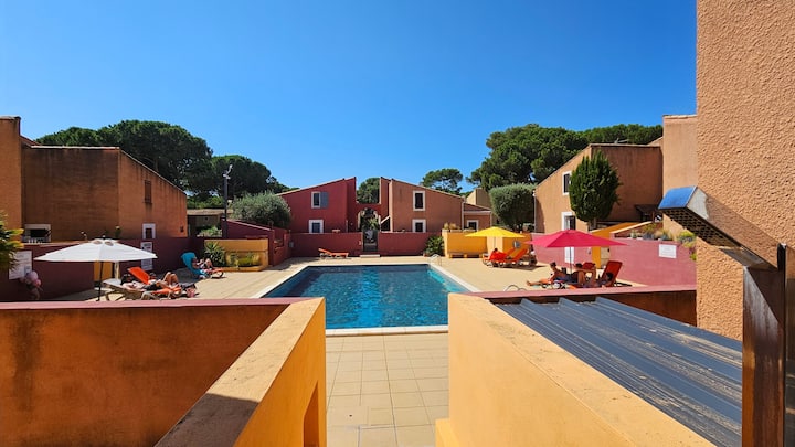 Maison Douillette Ds Résidence Familiale / Piscine - Marseillan