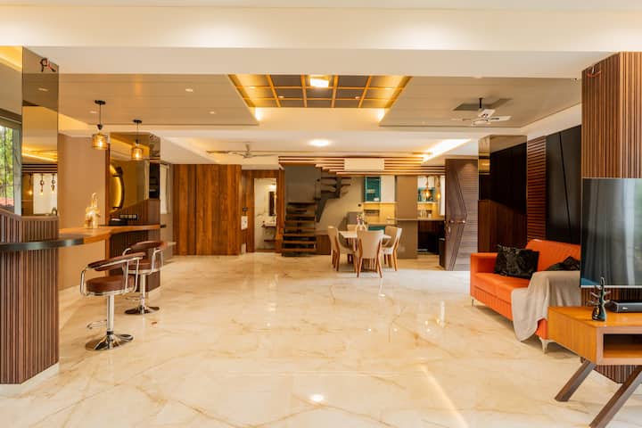 4-bhk | Shared Pool | Pure Veg | Khandala Hills -