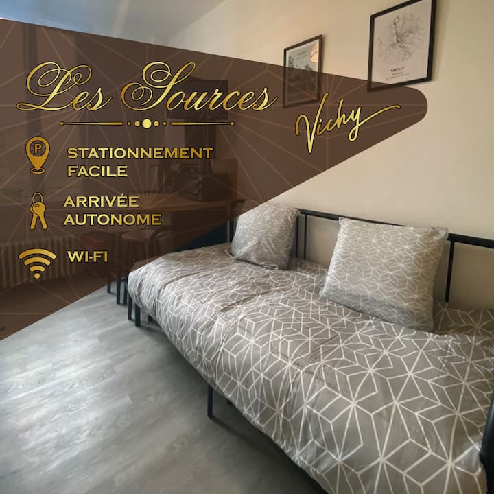 Studio 1 Pers. Agréable Et Cosy - Vichy