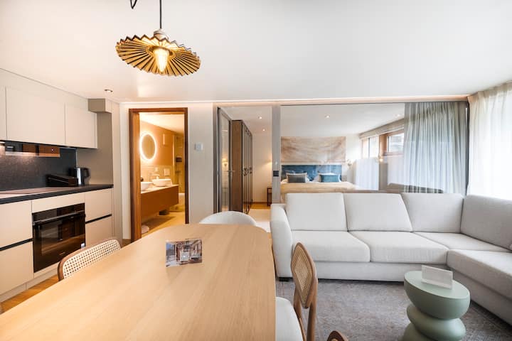 4 People Ground Floor Apartment & Wellness - Täsch