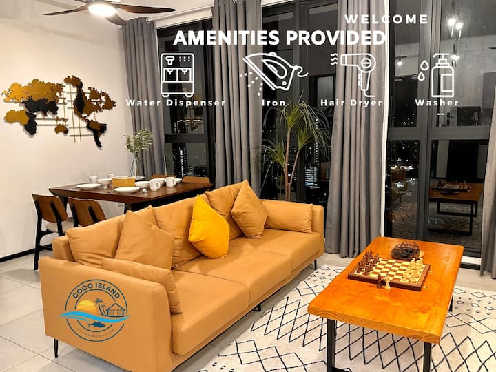 Luxury Modern Seaview, Infinity Pool 8pax 3b2r2c - Penang