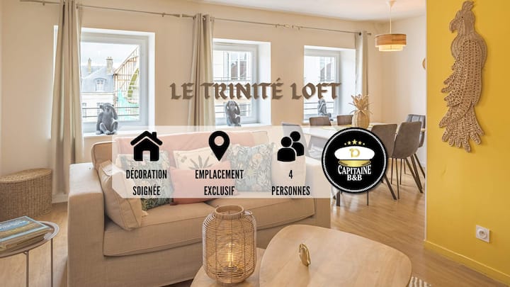 Le Trinité Loft - Hypercentre - 4 Pers. - Troyes
