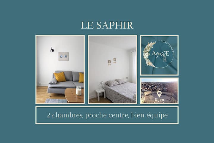 Le Saphir, 2 Chambres, 5 Voyageurs - Arc-sur-Tille