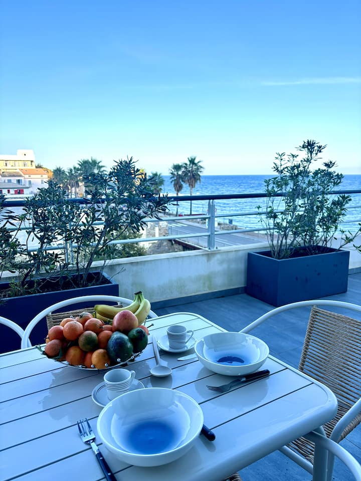 Splendide Appartement T4 à 100 M De La Plage - バスティア
