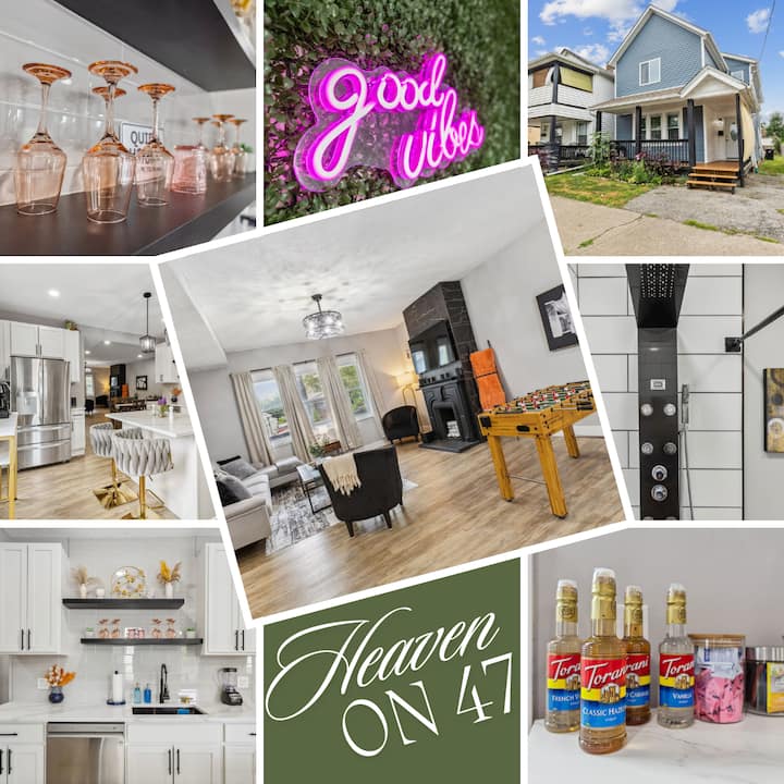 Heaven On 47th- Large Backyard & Modern Design - Cleveland, OH