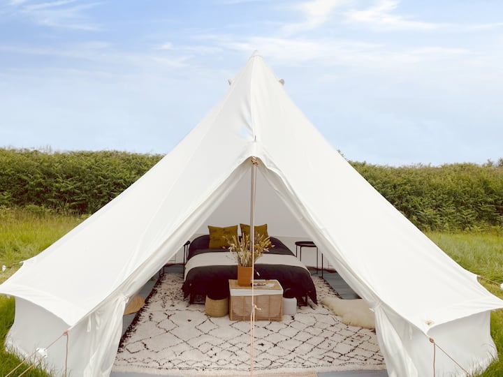 Bell Tent - Caldey Island View - Carmarthenshire