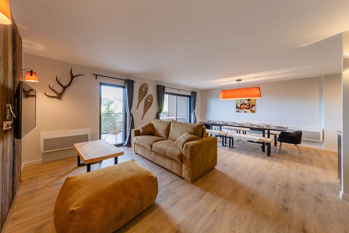 Ambiance Chalet.le Céza-terrasse Vue Montagne - Super-Besse