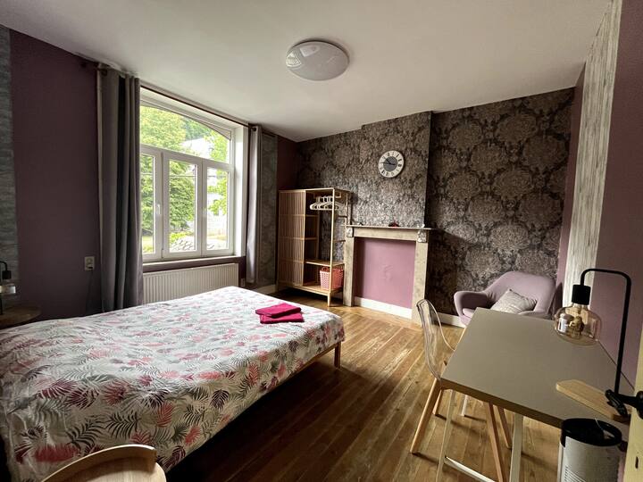 Aux Loups Blancs : Chambre Diamond - Namur