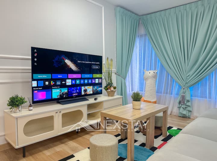 Arte Cheras 6 Pax Free Netflix & Parking - Kuala Lumpur