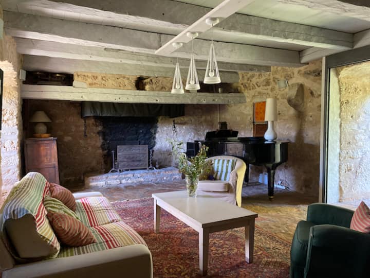 Bergerie Du Causse Et Annexe Rénovées Avec Piano - La Canourgue