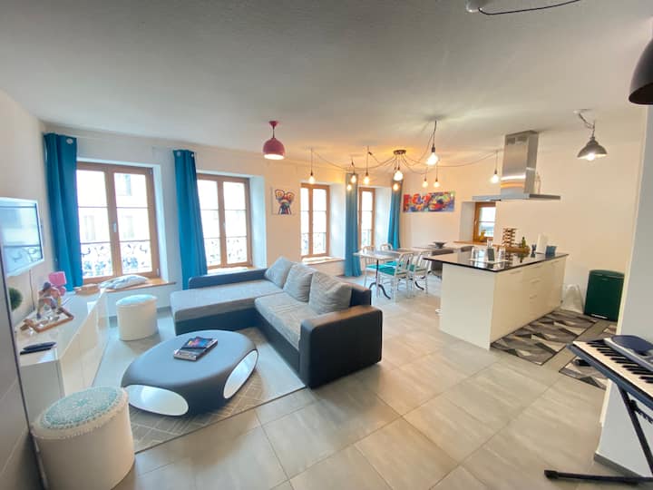 S T A Y . S W I S S - Premium Duplex Apartment - Porrentruy