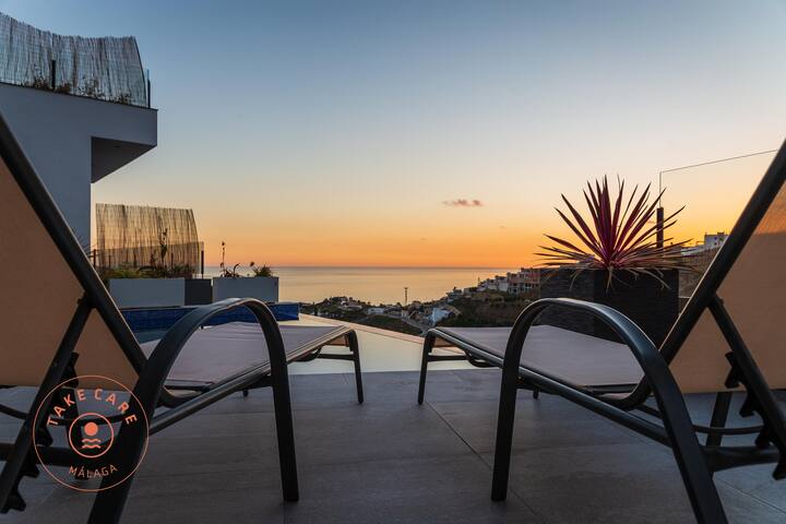 Seaview Luxury Villa Celeste - Tcm - Frigiliana