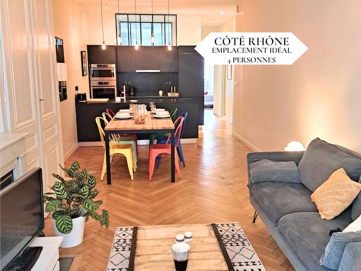 Coté Rhône, Idéal Lyon Centre - Lyon