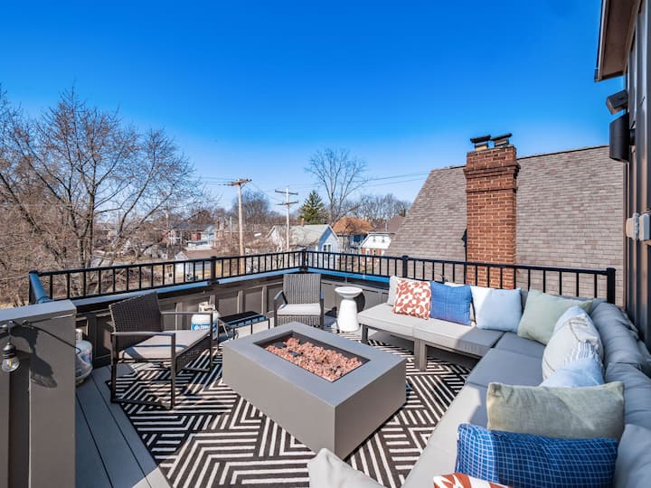 Osu V Rutgers Hot Tub, Grill, Games, Fire, Lounge - Columbus, OH