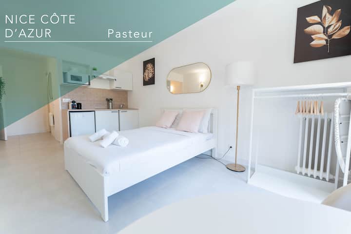 Rp Studio Climatisé, Idéalement Situé Près Du Tram - Nice