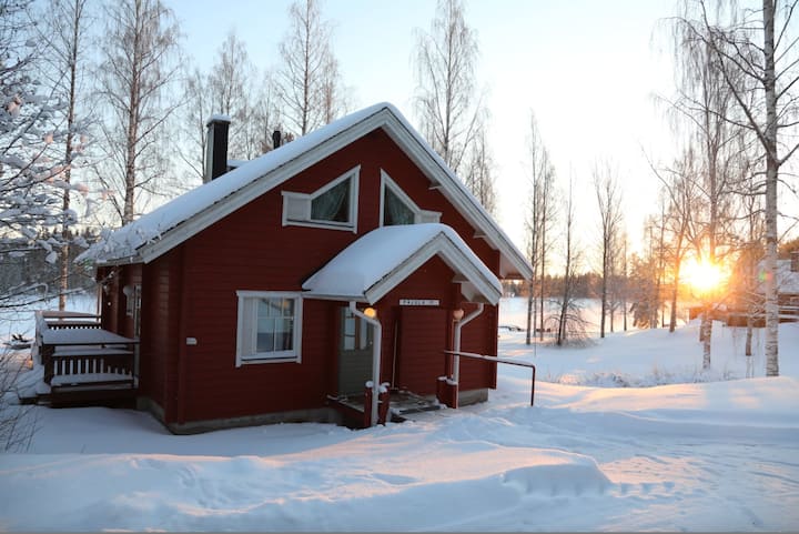 Tahkon Riihiranta 5 - Suuri Tasokas Rantamökki - Kuopio