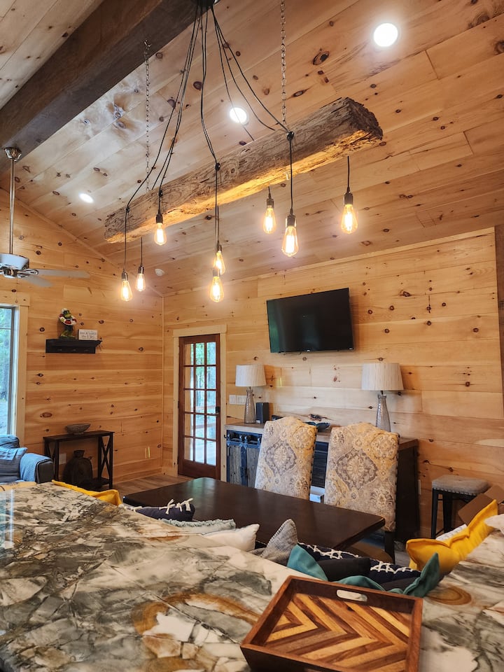 Rustic Comfort Cabin Diamond In The Ripple-hot Tub - Lake Harriet, Amity