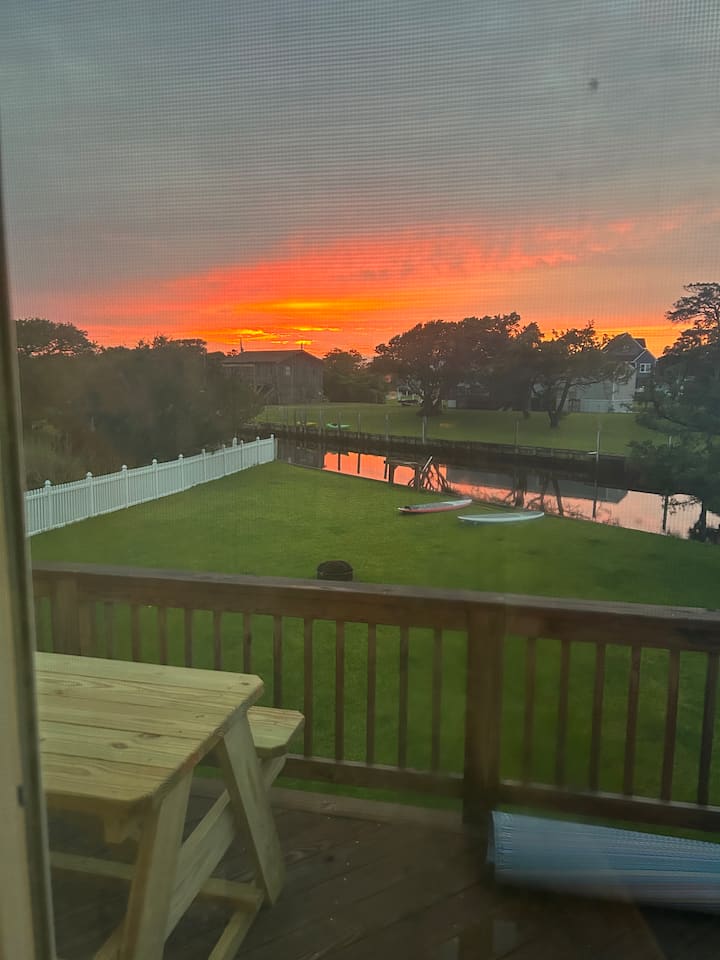 Canal Front Home In Frisco - Frisco, NC