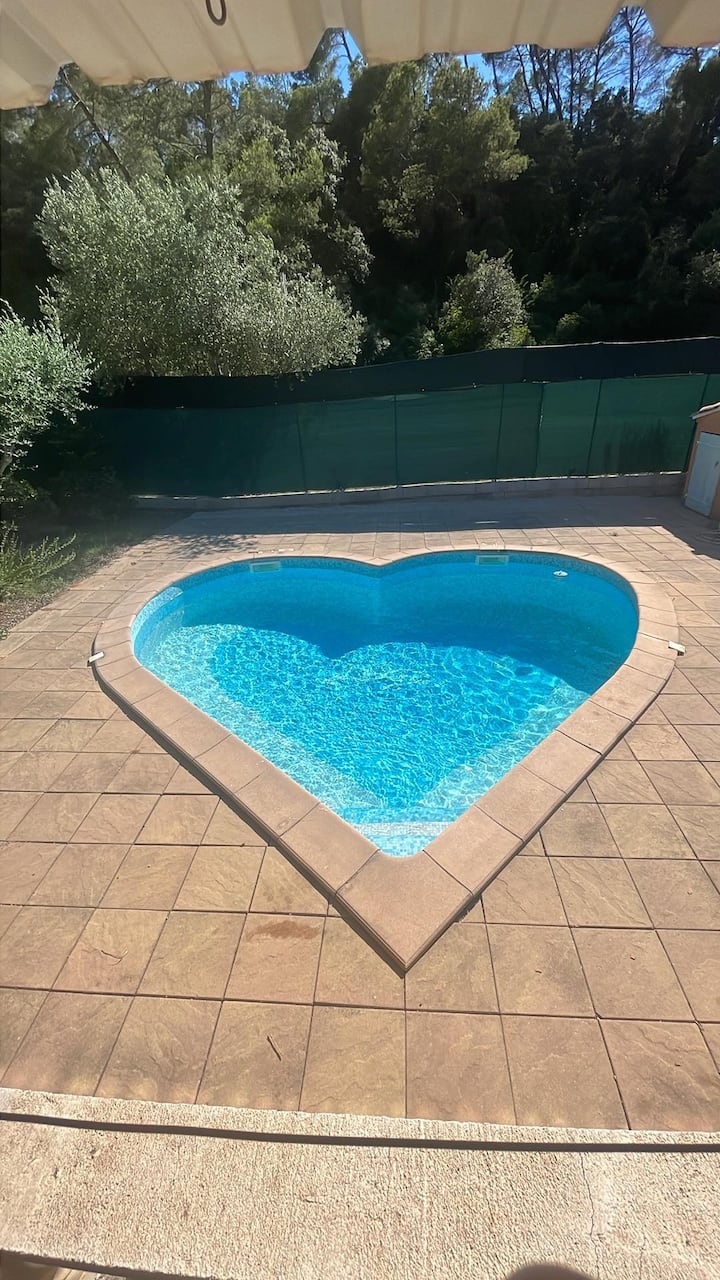 Villa Couar, Au Cœur De La Provence, Avec Piscine - Les Arcs