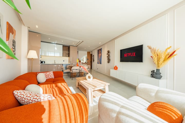 Luxe Urbain : Logement 3 Chambres En Centre-ville - Marrakech