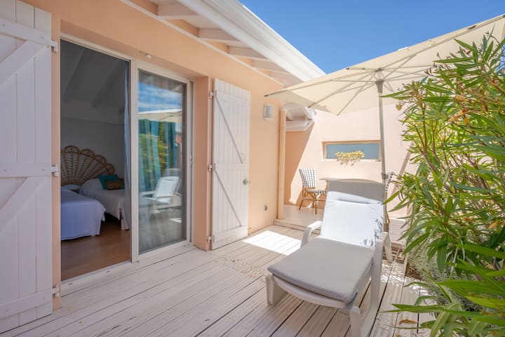 T2 Avec Terrasse Au Calme à 3.5 Km Des Plages - Bayonne