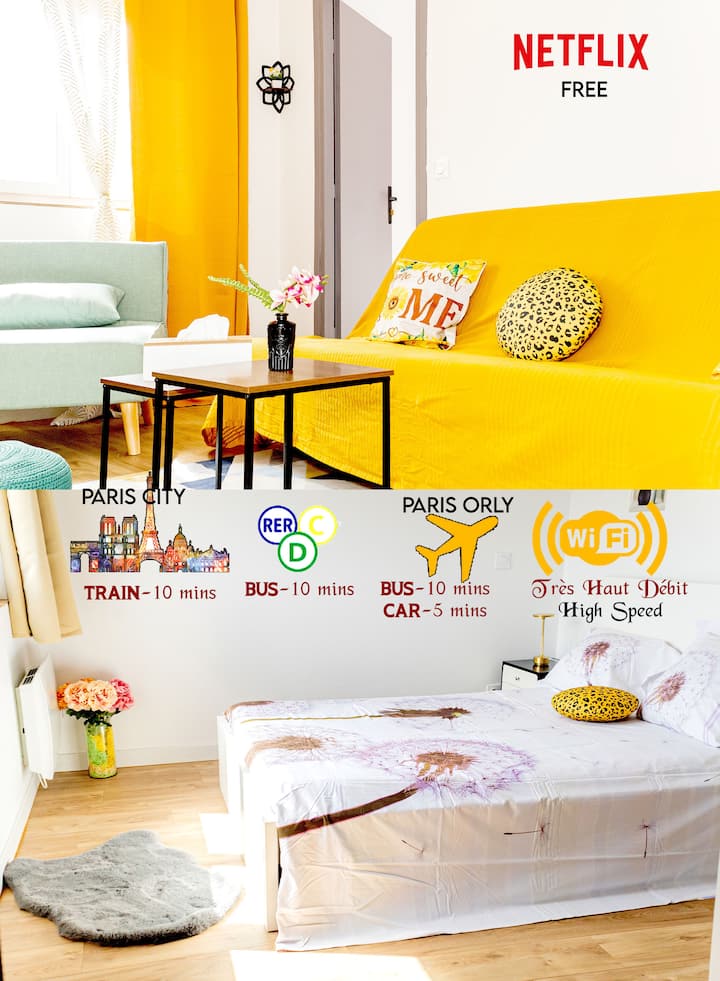 Sky Haven, 5 Mins To Orly - ibis Paris Orly Rungis