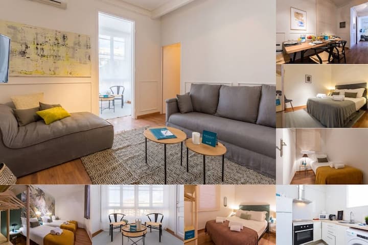 Great 8 Bedrooms 4 Bathr Groupflat In L'eixample - 