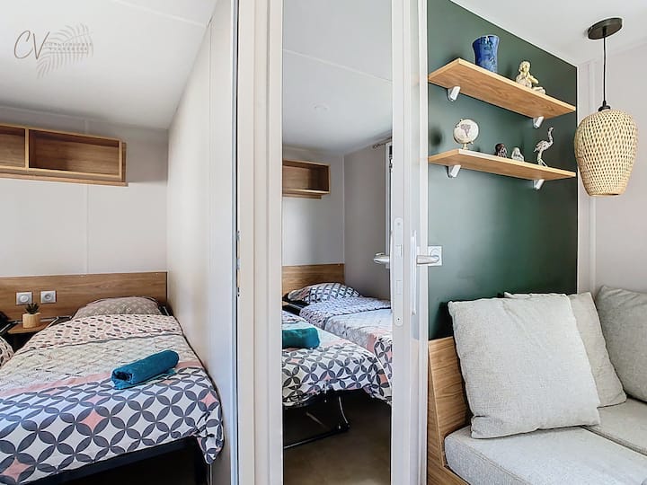 Mobil-home Vi 12 (Camping La Carabasse 4* Piscine) - Europark Indoor