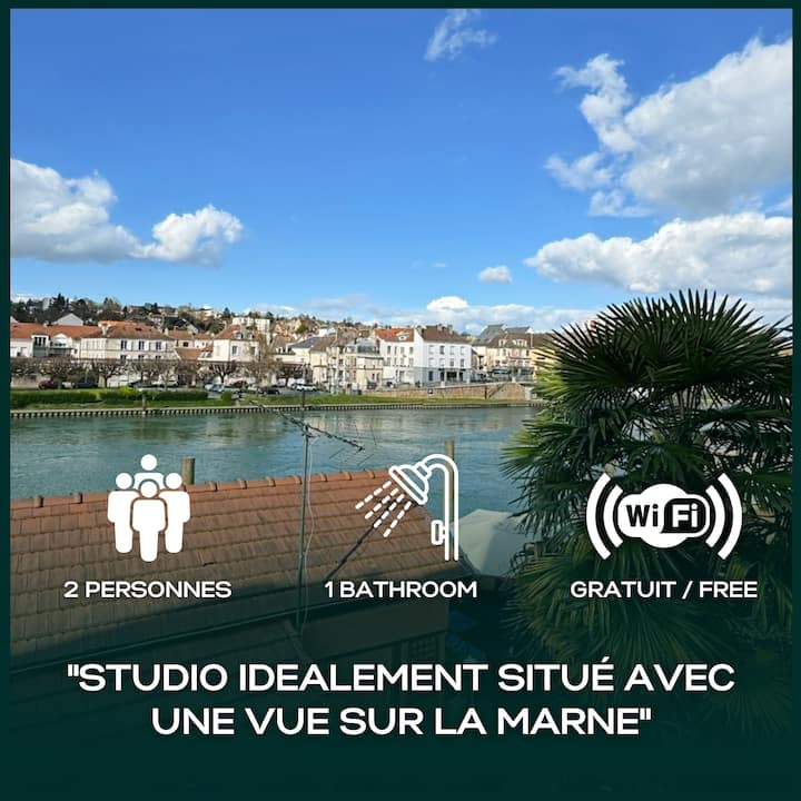 Appartement Cosy Pour Deux, Balcon Vue Sur Marne - Claye-Souilly