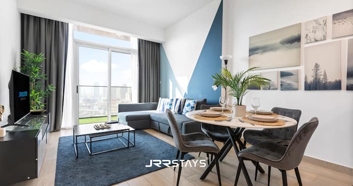 Upgraded 1br Apartment In Bloom Tower B | Jvc - Dubai
