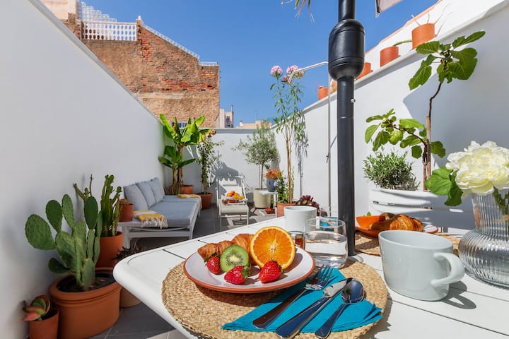 Piso Con Terraza Privada : Descanso Y Sol ! - Málaga