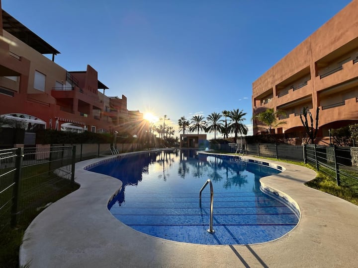 Palami Vera / Terraza+ Wifi 300mb+ Piscina+ Garaje - Vera