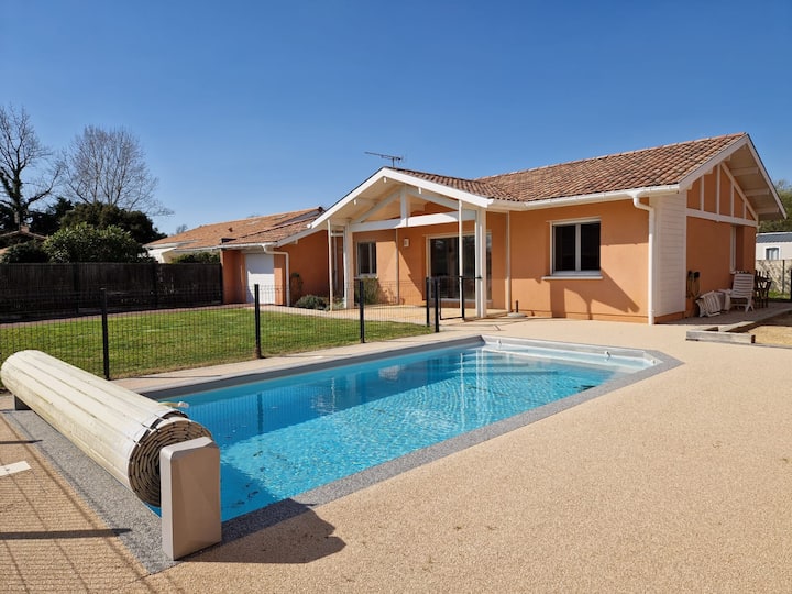 Maison Au Calme Avec Piscine Proche De L'océan - Vieux-Boucau-les-Bains