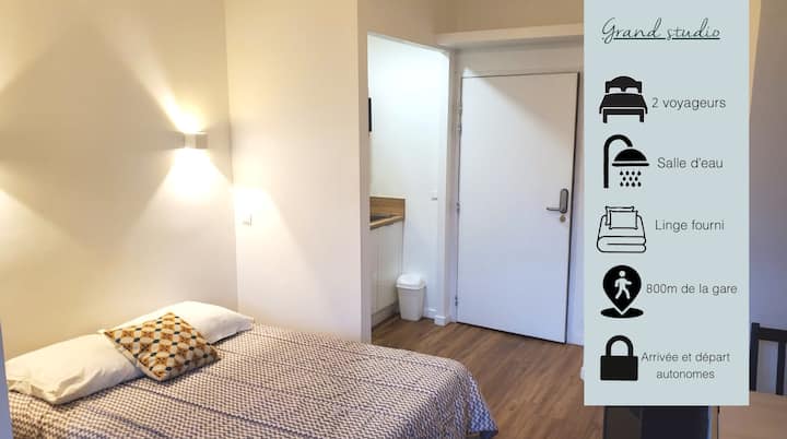 2vo2 - Grand Studio Quartier Uco - Angers