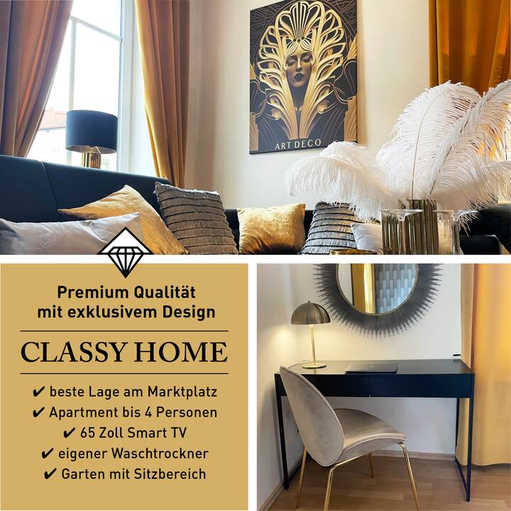 Art Deco Design | 65 Zoll Tv | Waschen | Garten - Gera