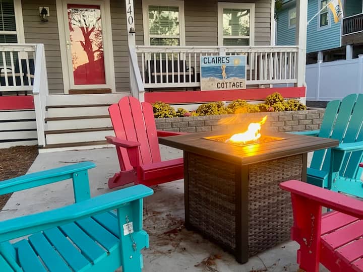 Oki Dog Friendly Charming Bungalow 2br/2ba - Oak Island, NC