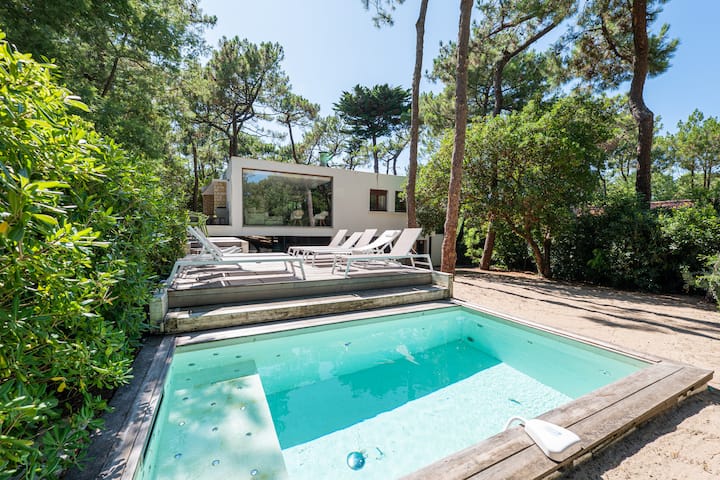 Villa Avec Piscine Chauffée La Pointe - Cap Ferret